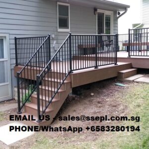 Aluminium Deck Railing - Singapore Specialized Engineering Pte ltd
