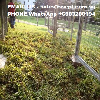 Interlock Dog Run Fence - Singapore Specialized Engineering Pte ltd