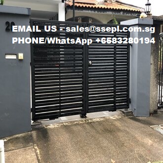 Metal Gate Privacy Screen - Singapore Specialized Engineering Pte ltd
